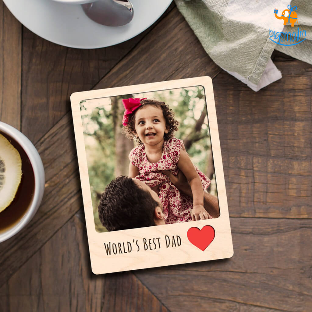 Personalized Best Dad Wooden Fridge Magnet – LITTLEBOXS